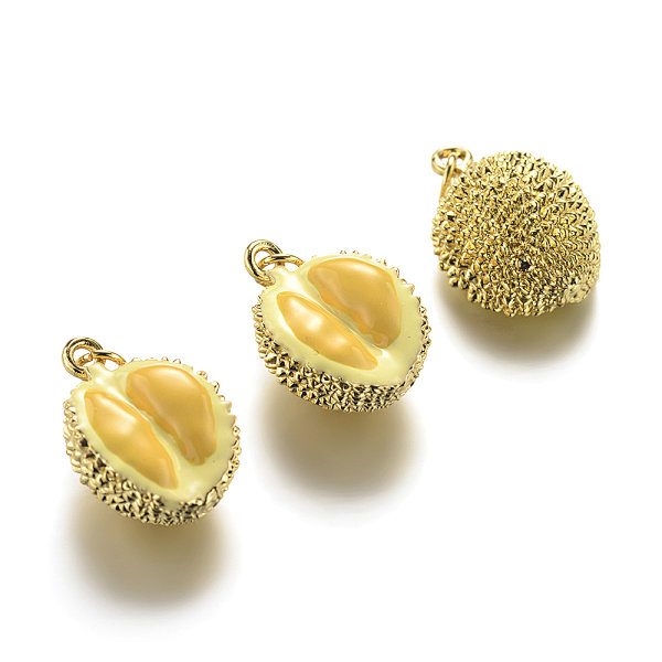 Brass Durian Pendant
