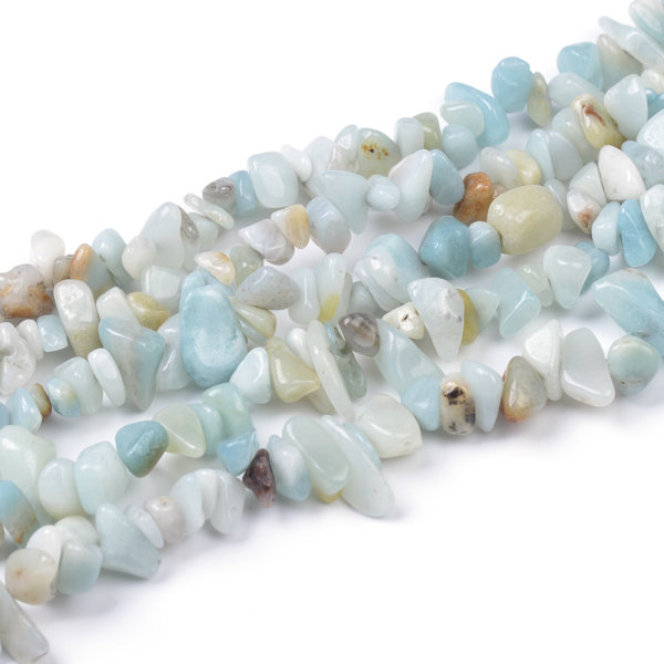 Amazonite Chips, 32 Inches