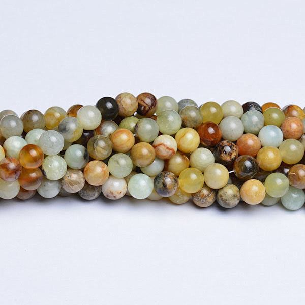 Hsiuyen Jade Round Beads